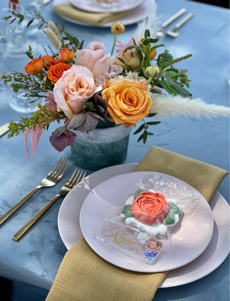 Clear Acrylic Name Plate For Wedding Table Decor | Personalized Acryli ...