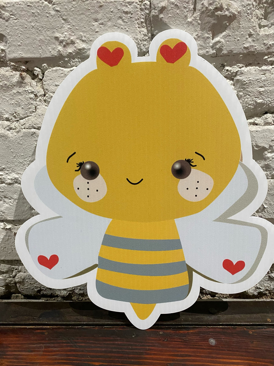 Original BEE MINE Valentine sign cutout, Be Mine – Hashtag Cutouts