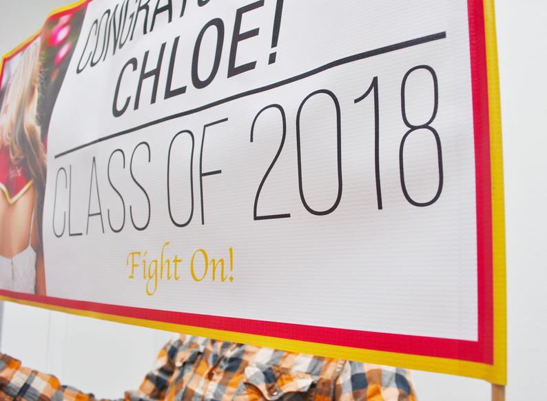 2021 Large Graduation Banner – Hashtag Cutouts