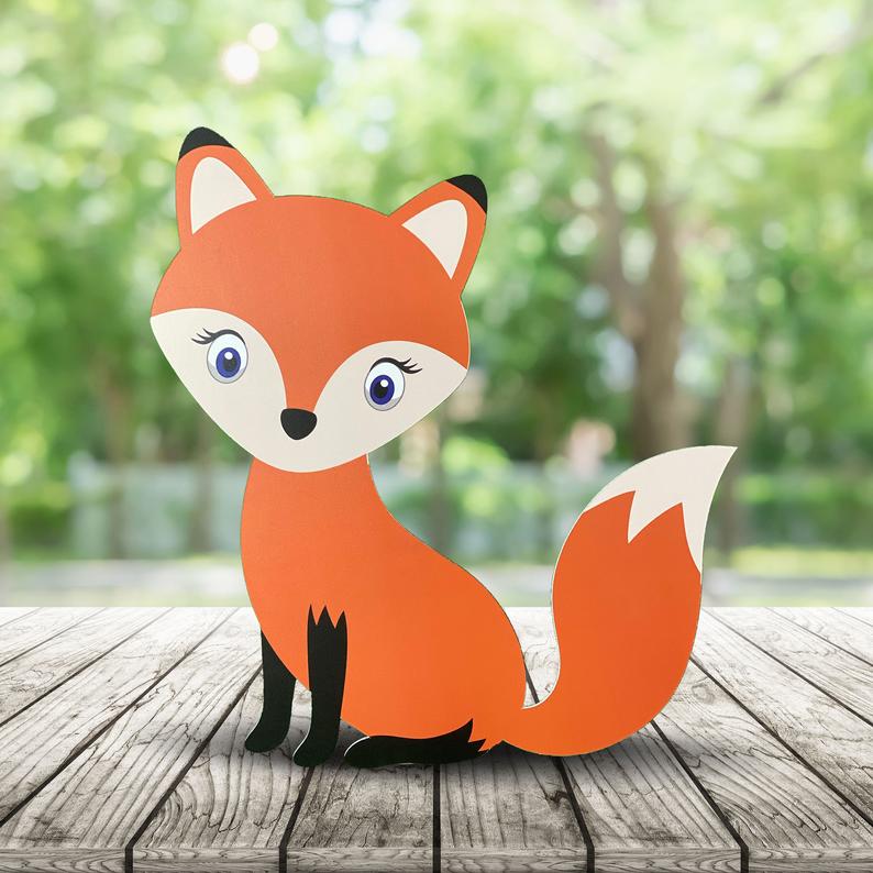 Safari Fox Animal Prop – Hashtag Cutouts