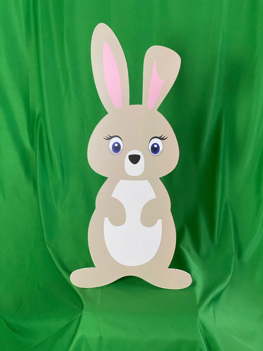 Safari Bunny Theme Decoration – Hashtag Cutouts